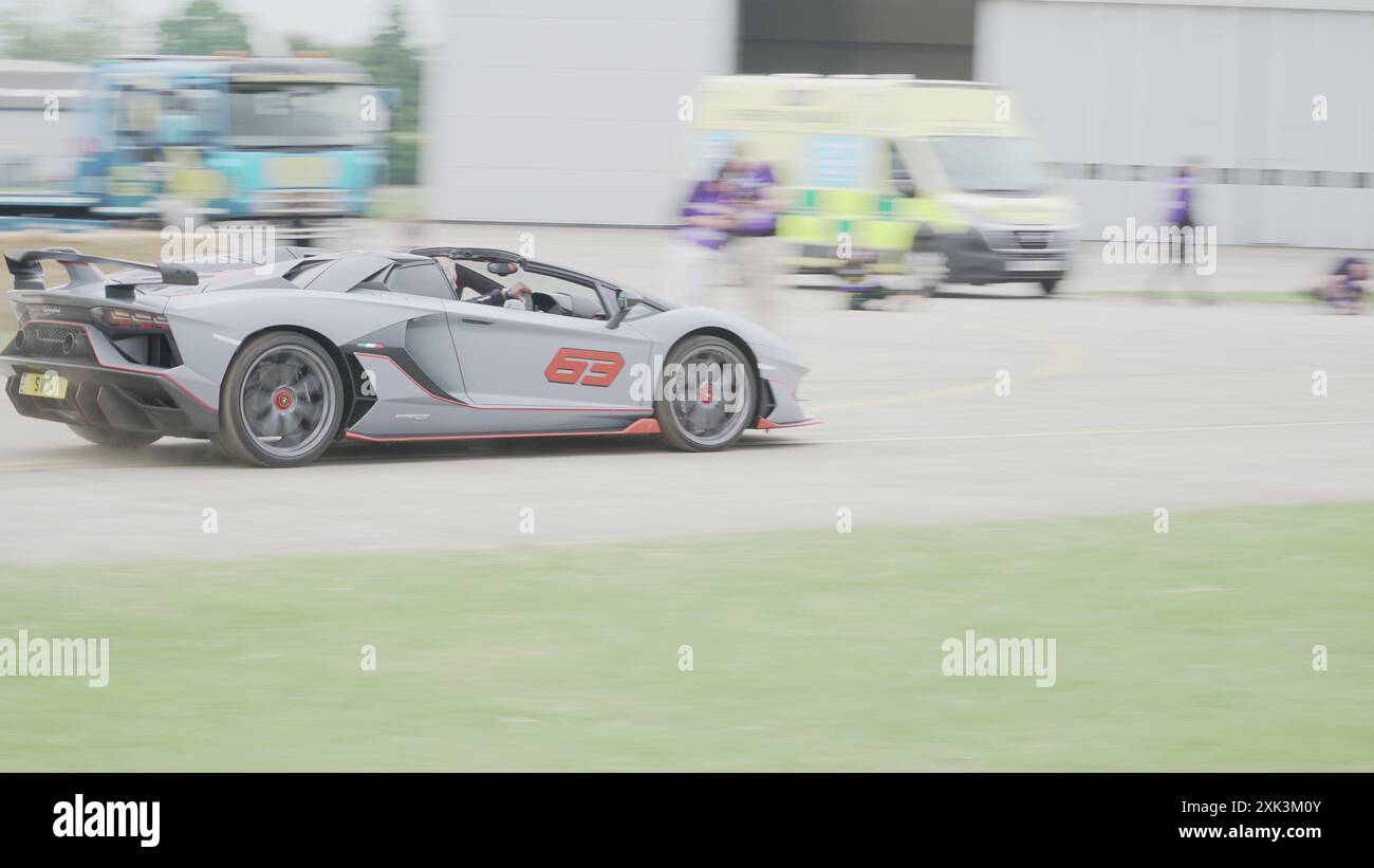 Lamborghini aventador svj spider hi-res stock photography and images ...