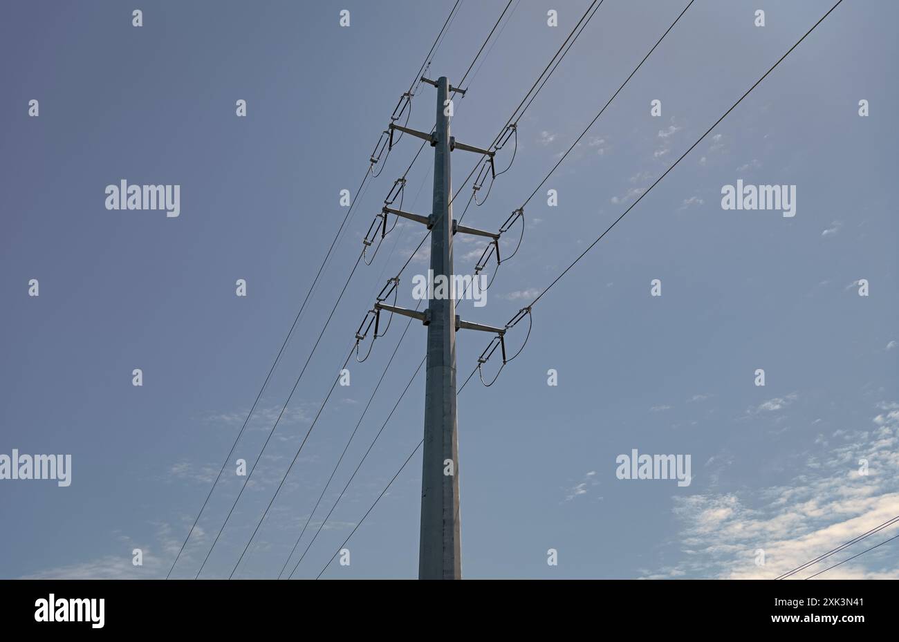 electricity provider. powering pylon utility. electricity power lines ...