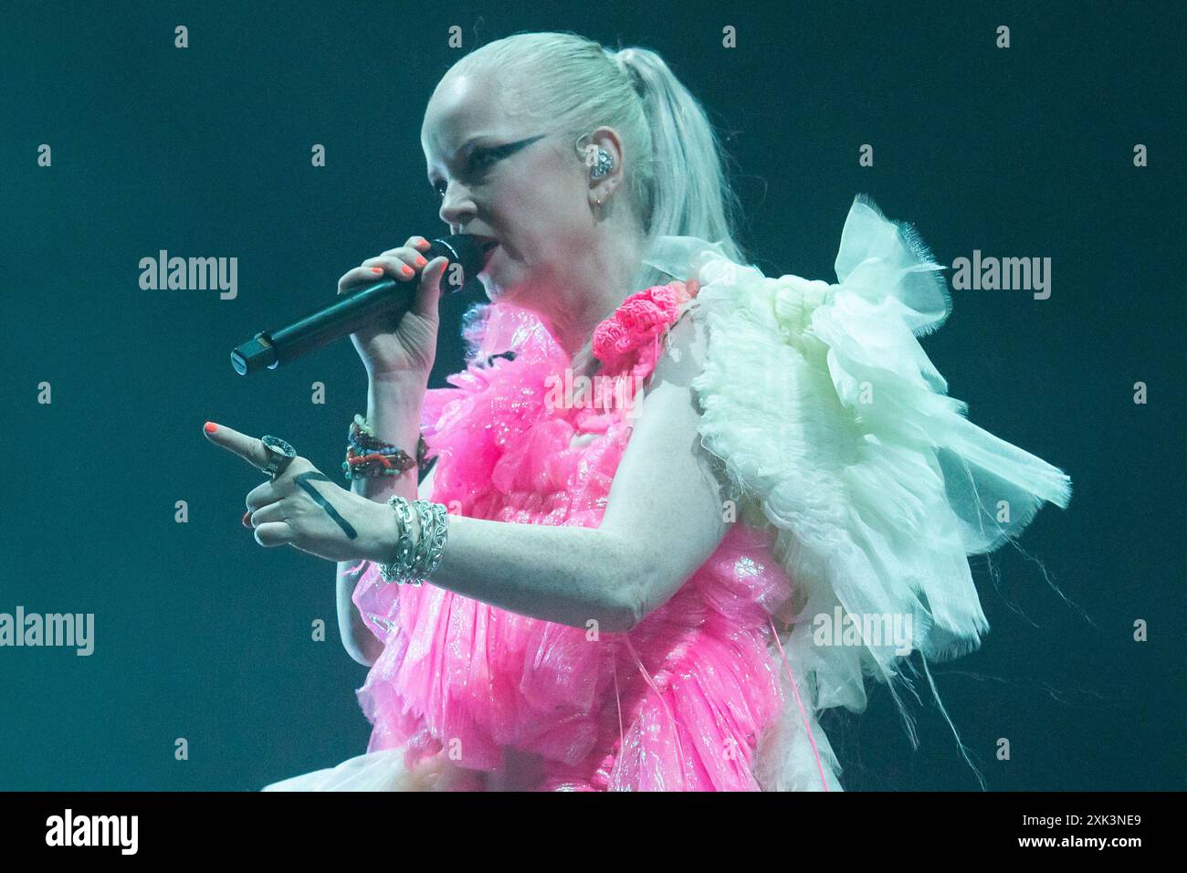 London, UK. 20 Jul 2024. Lead singer Shirley Manson of American Rock ...