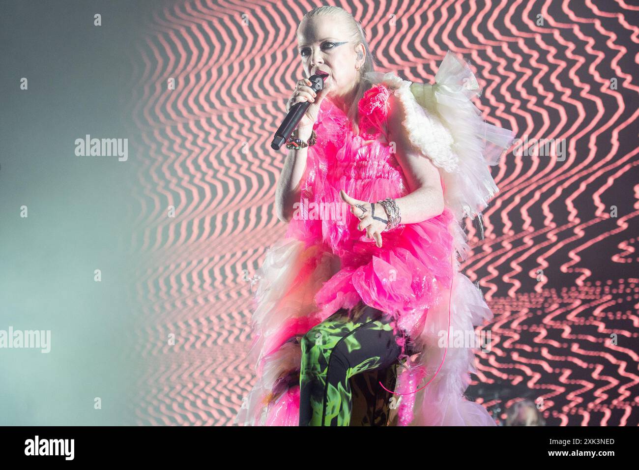 London, UK. 20 Jul 2024. Lead singer Shirley Manson of American Rock ...