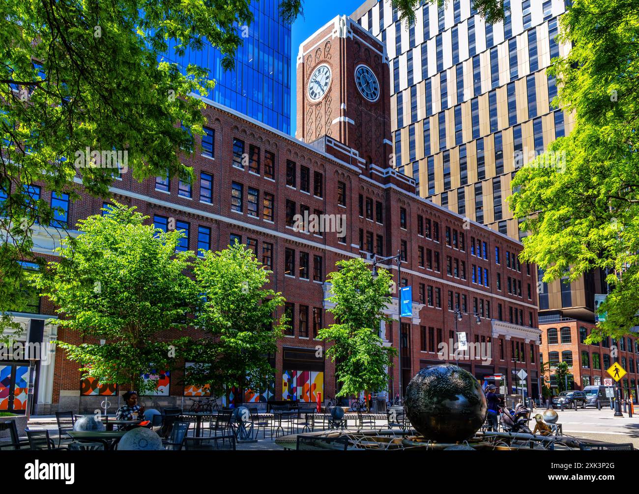 Cambridge, Massachusetts, USA - May 31, 2024: Kendall Square. Kendall ...