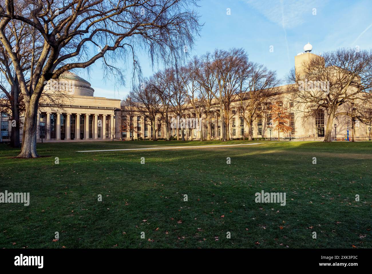 Cambridge, Massachusetts, USA - December 26, 2022: MIT's Killian Court ...