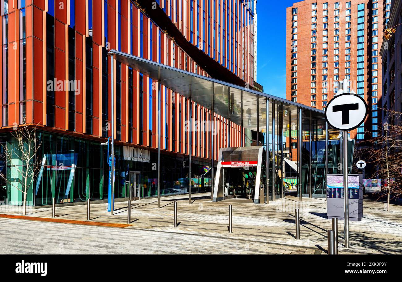 Cambridge, Massachusetts, USA - February 22, 2024: MIT Museum and ...