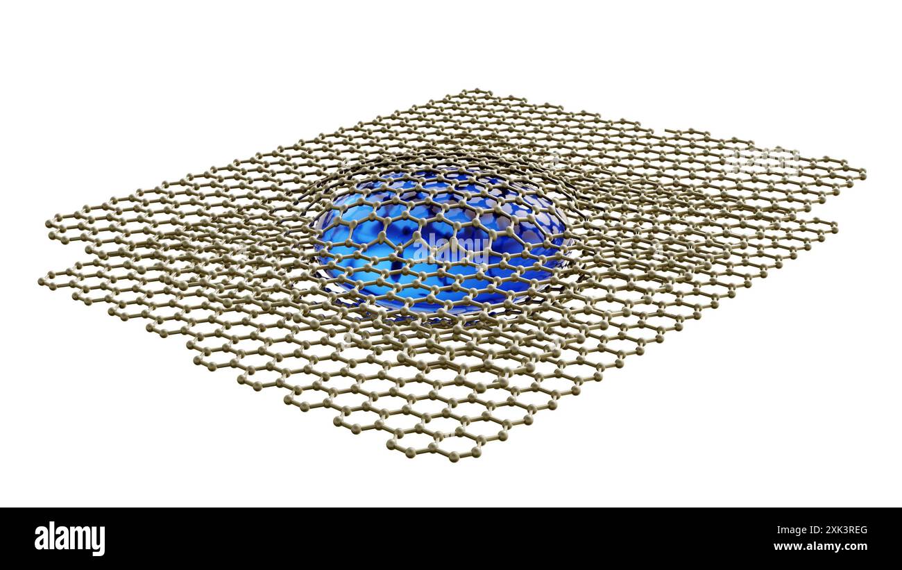 Electron microscopy atom Cut Out Stock Images & Pictures - Alamy