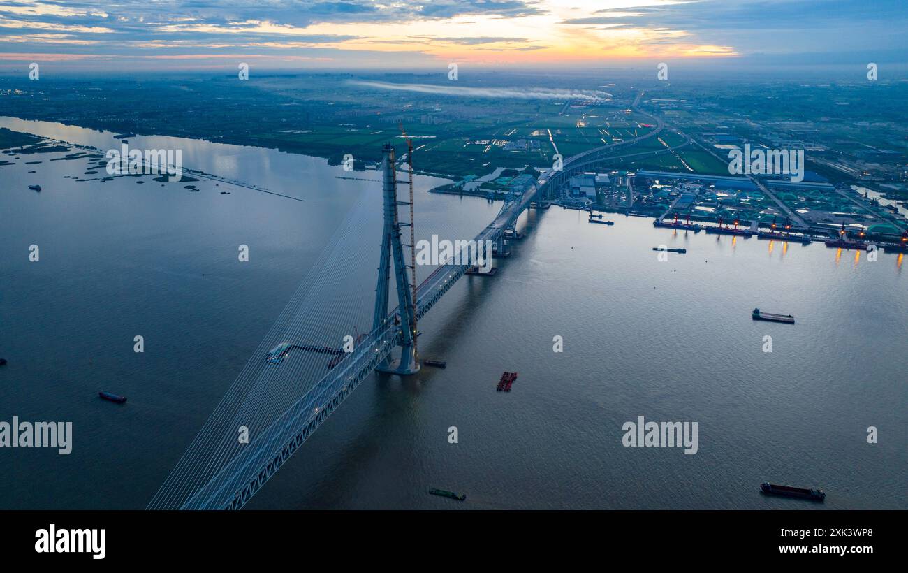 TAIXING, CHINA - JULY 21, 2024 - Photo taken on July 21, 2024 shows the ...