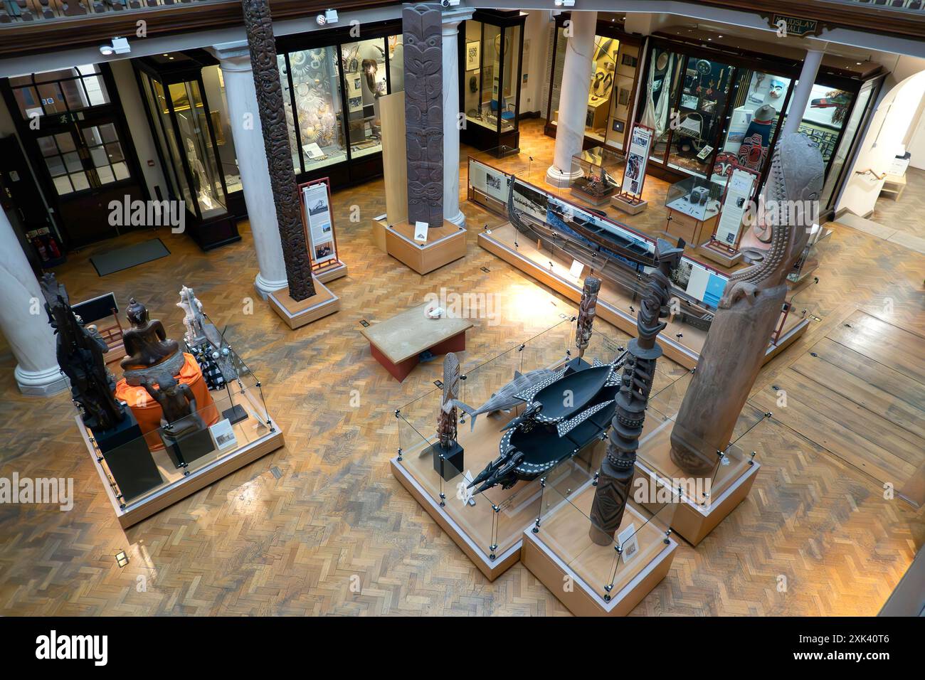 Interior of Museum of Archaeology and Anthropology, Cambridge ...