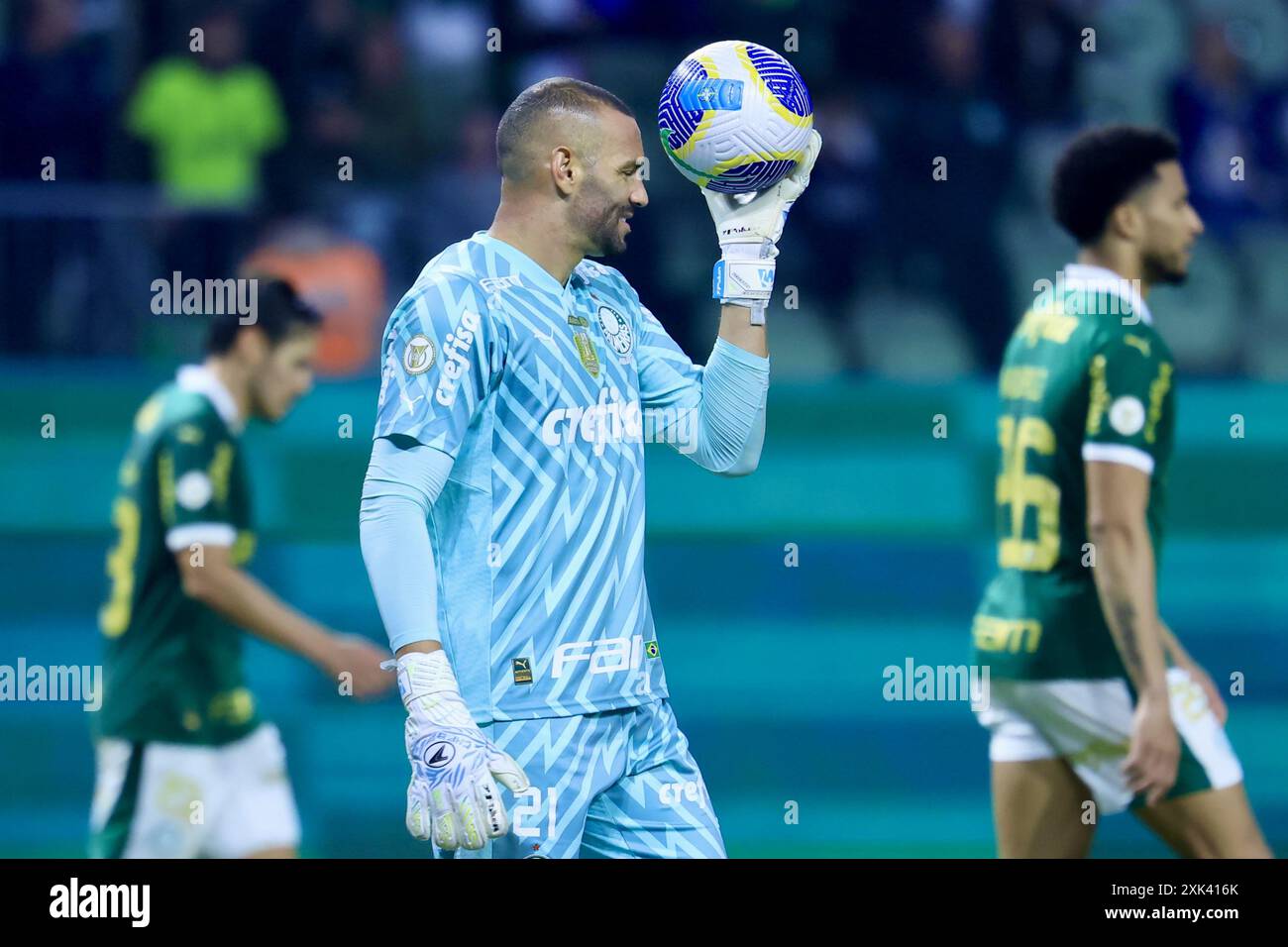 Sao Paulo, Brazil. 21st July, 2024. SP - SAO PAULO - 07/20/2024 - BRAZILIAN A 2024, PALMEIRAS x ...