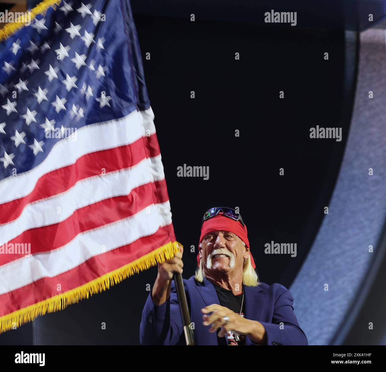 Hulk Hogan American Flag