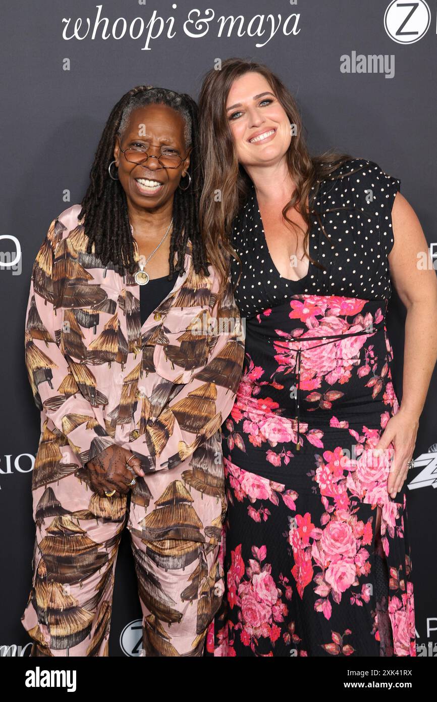 VENICE, CA- JULY 20: Whoopi Goldberg and Maya Elisabeth at 'A Night ...