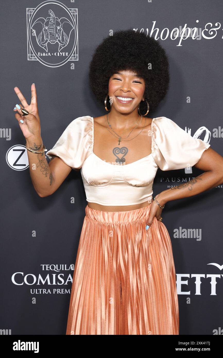 Venice, Ca. 20th July, 2024. Syd Smiley at 'A Night with Whoopi ...