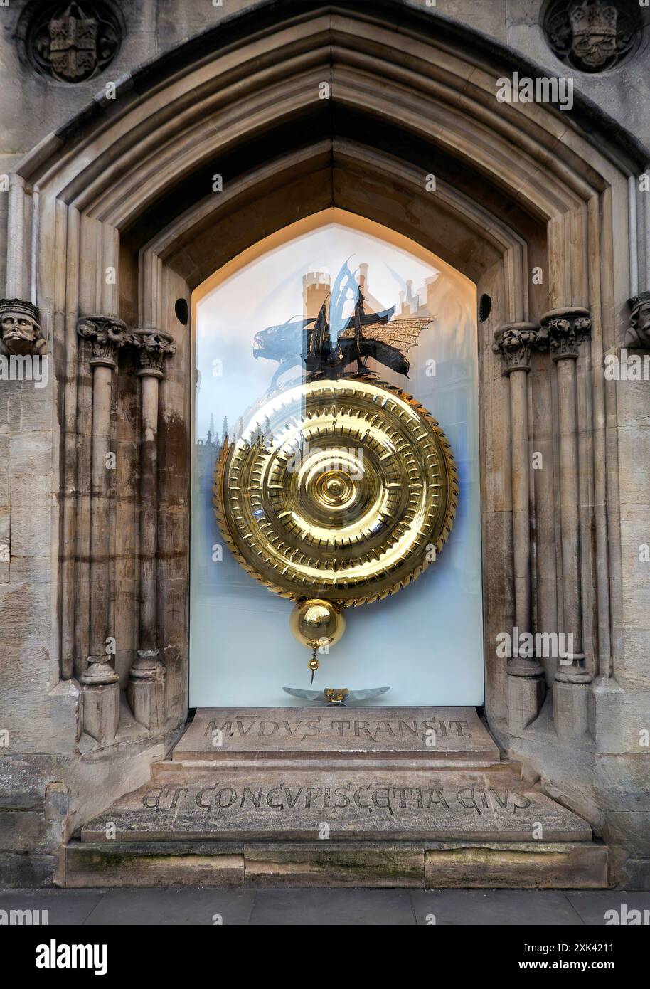 The Corpus Clock, Cambridge, England, UK Stock Photo - Alamy
