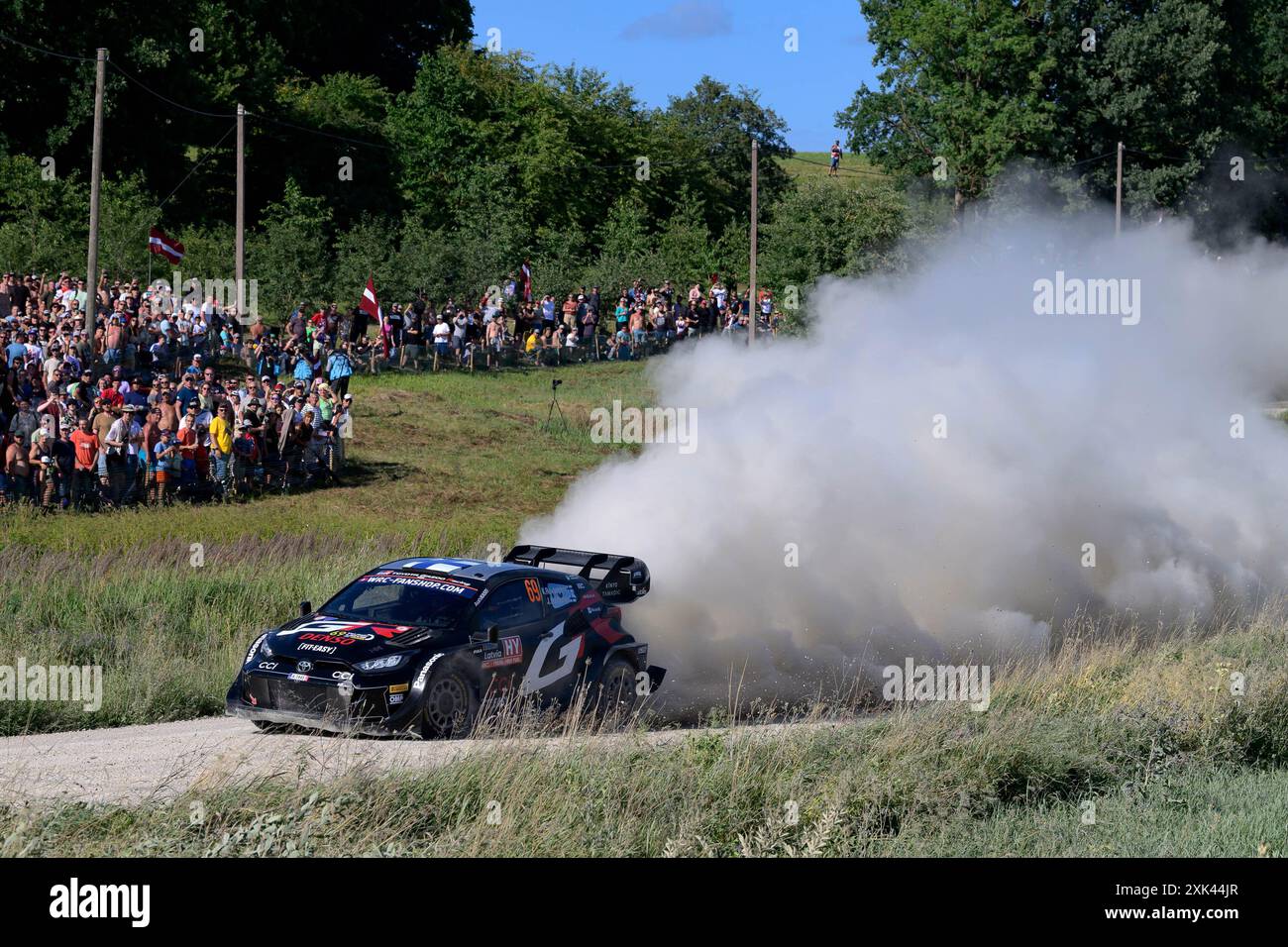 Drive Kalle Rovanpera And Co-Driver Jonne Halttunen Of The Team Toyota ...