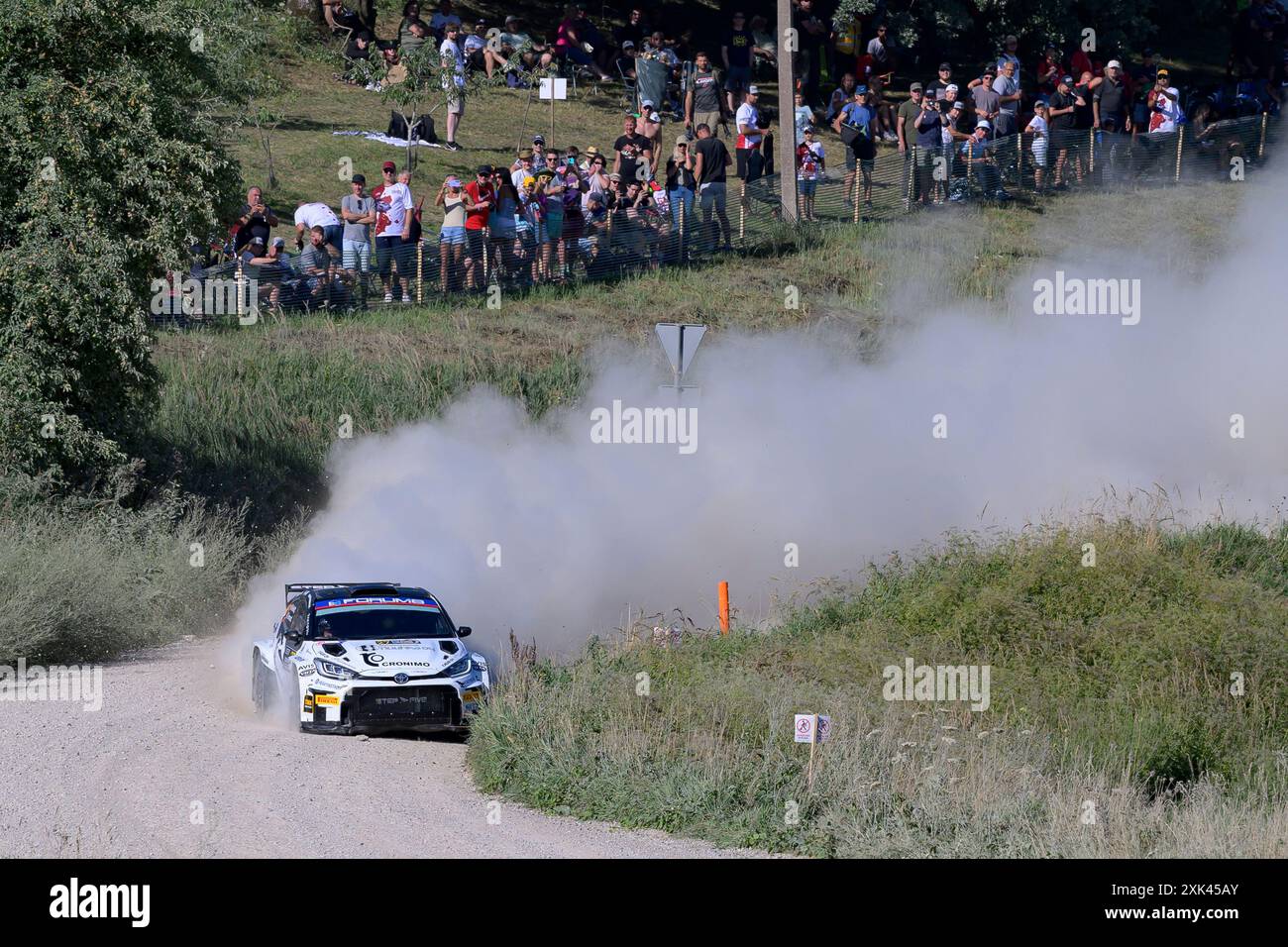 Drive Mikko Heikkila And Kristian Temonen In Car Toyota Gr Yaris Rally2 ...