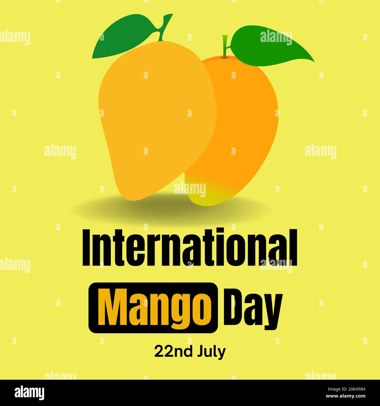 international mango day banner, World Mango day celebration banner ...