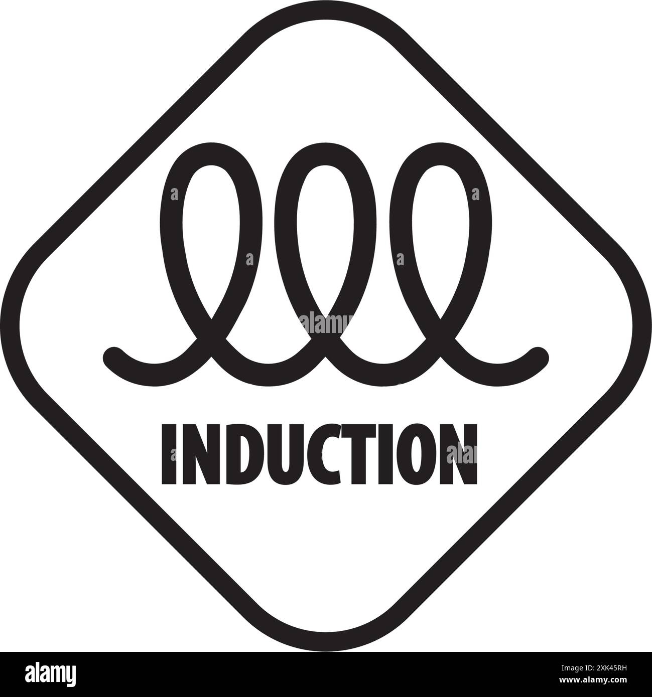 Induction cooking Stock Vector Images - Alamy