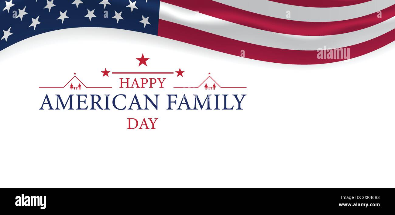 Family home usa happy Stock Vector Images - Alamy
