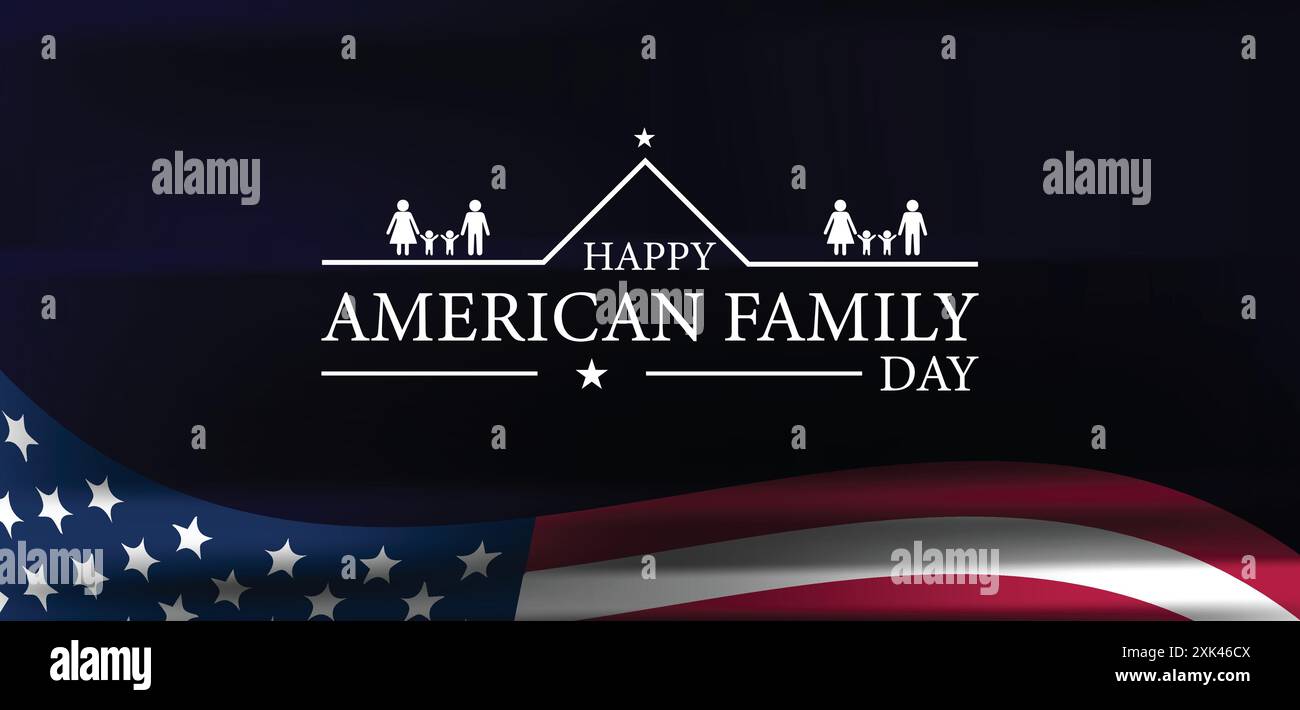 Celebrating Unity American Family Day Stock Vector Image & Art - Alamy