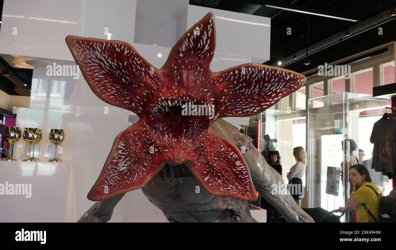 Los Angeles, California, USA 19th July 2024 Stranger Things Monster in ...