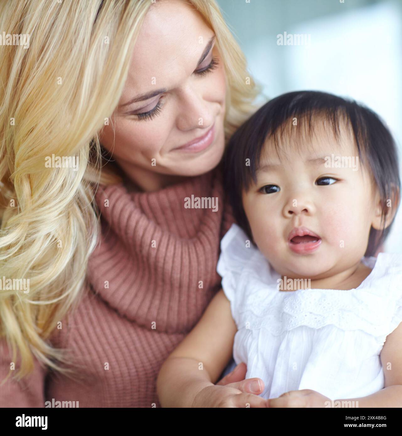 Adopted children talking hi-res stock photography and images - Alamy