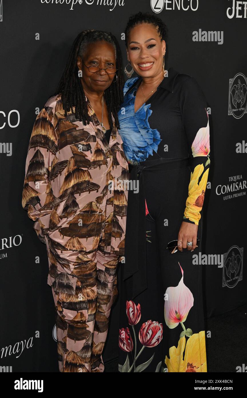 Venice, CA USA - July 20, 2024: Whoopi Goldberg, Alex Martin Dean ...