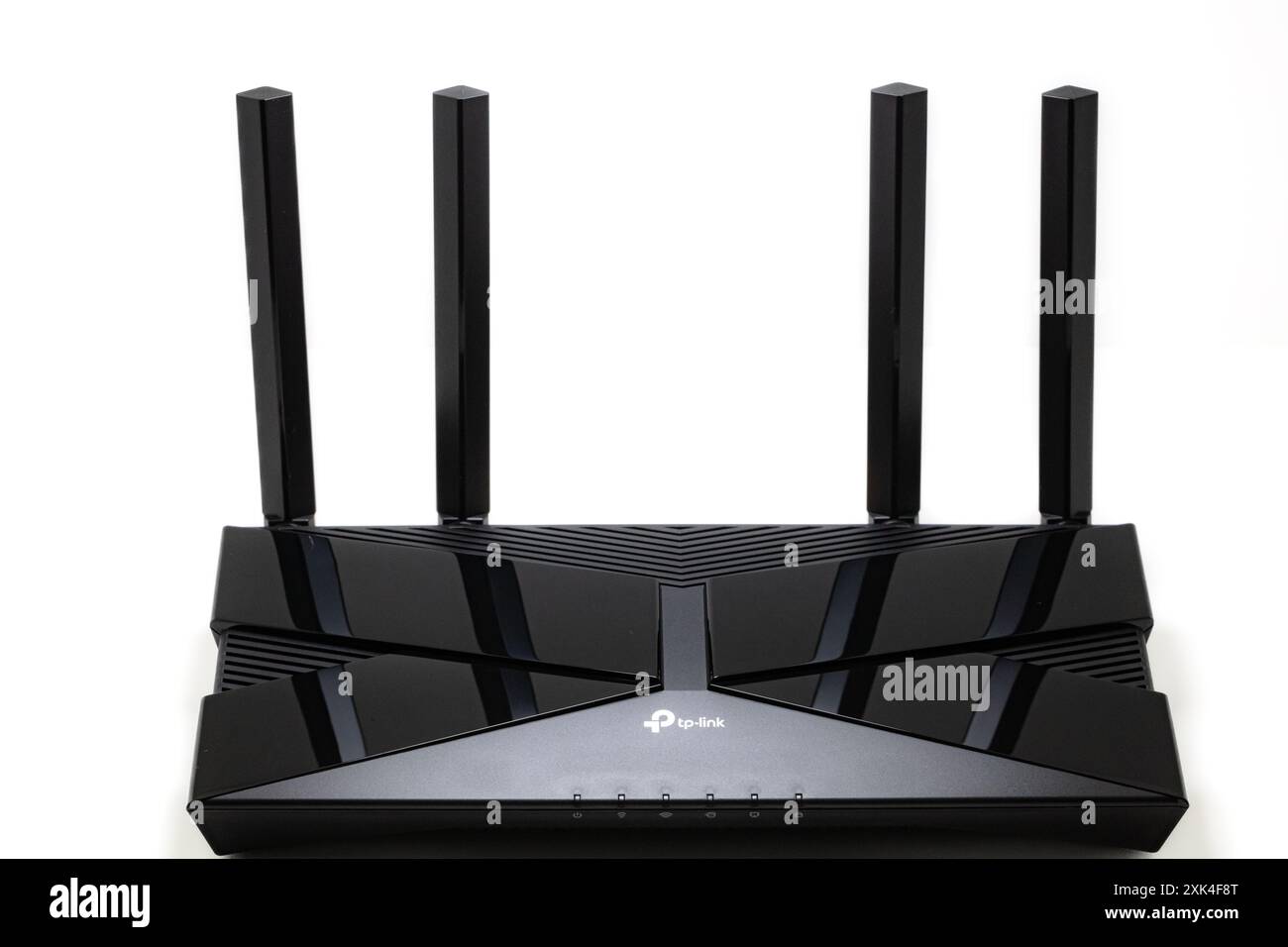 Lviv, Ukraine - August 16, 2024: TP-Link AX3000 Dual Band Gigabit Wi-Fi ...