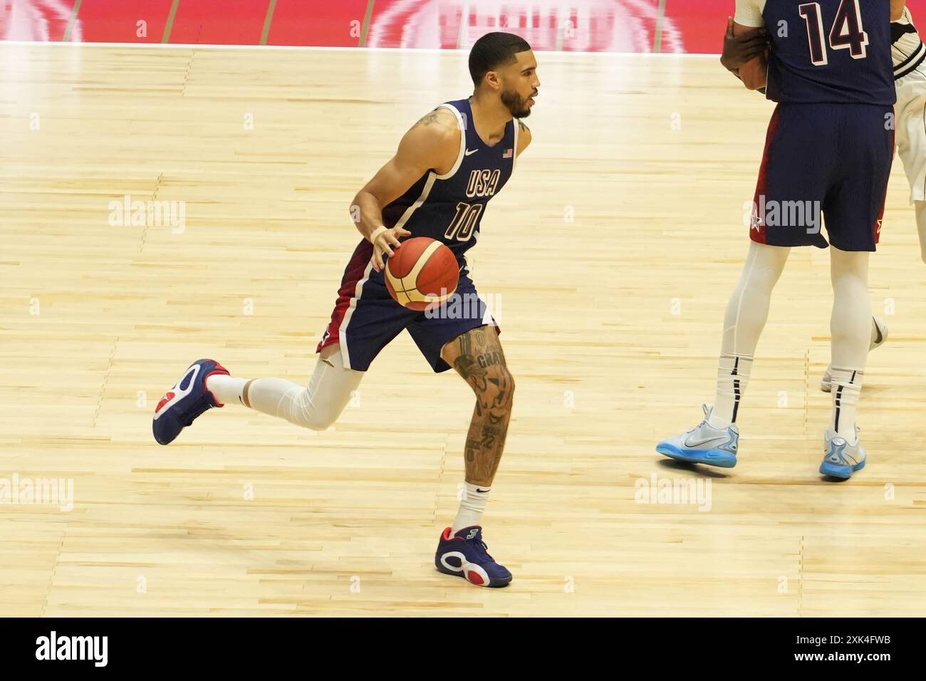 Jayson Tatum Team Usa during the International Friendly basketball ...