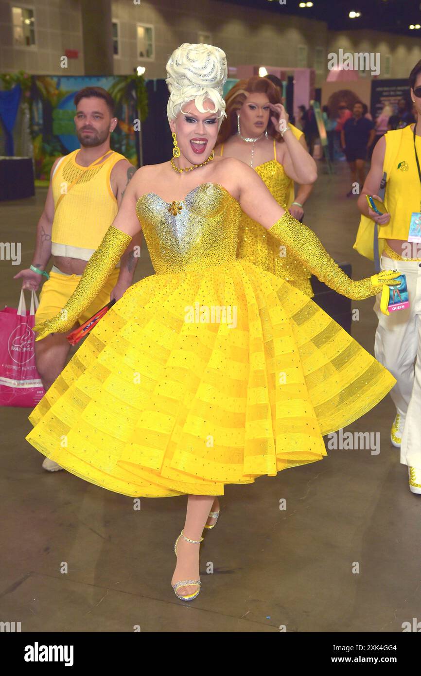 Lemon bei RuPaul s DragCon LA 2024 im Los Angeles Convention Center ...