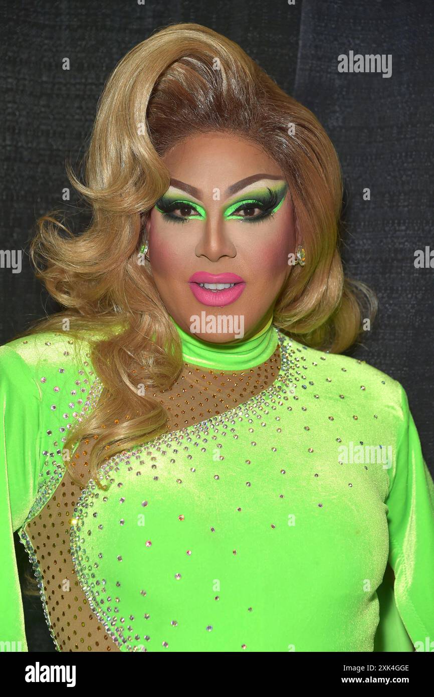 Alexis Mateo bei RuPaul s DragCon LA 2024 im Los Angeles Convention ...