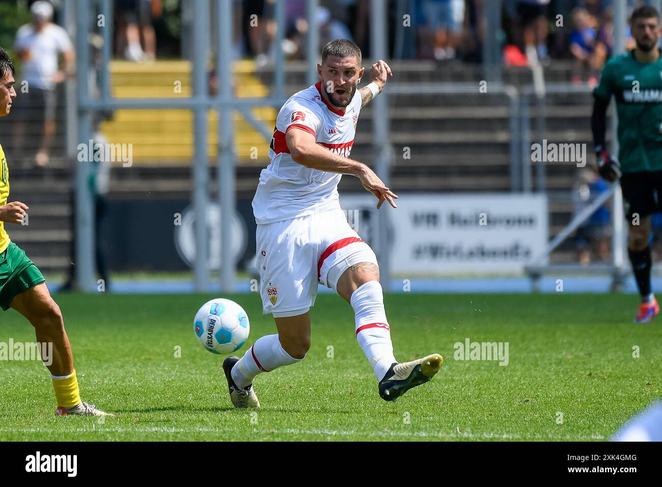 Jeff Chabot (VFB Stuttgart #24),VFB Stuttgart vs. Fortuna Sitthard ...