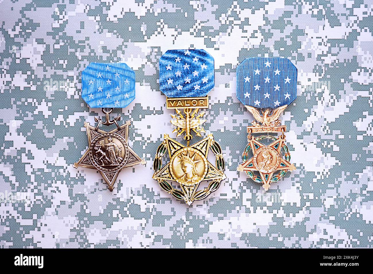 KYIV, UKRAINE - JULY 10, 2024 US Navy, Army and Air Force Medal Of ...