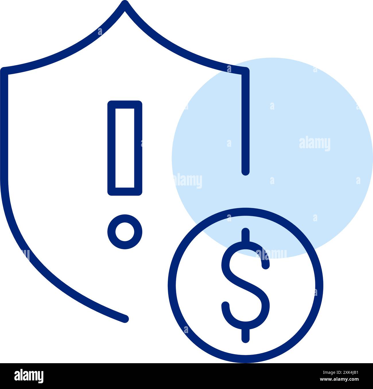 Financial security risk Stock Vector Images - Alamy