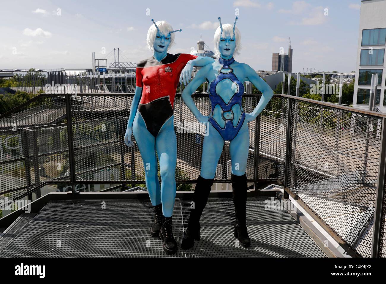 GEEK ART - Bodypainting and Transformaking: Star Trek photoshooting ...