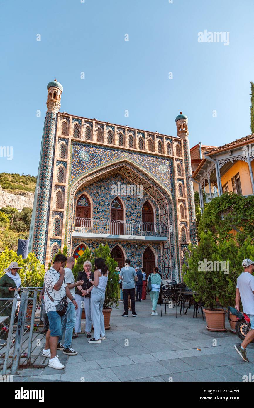 Tbilisi, Georgia - 22 JUNE, 2024: Abanotubani meaning the bath district ...