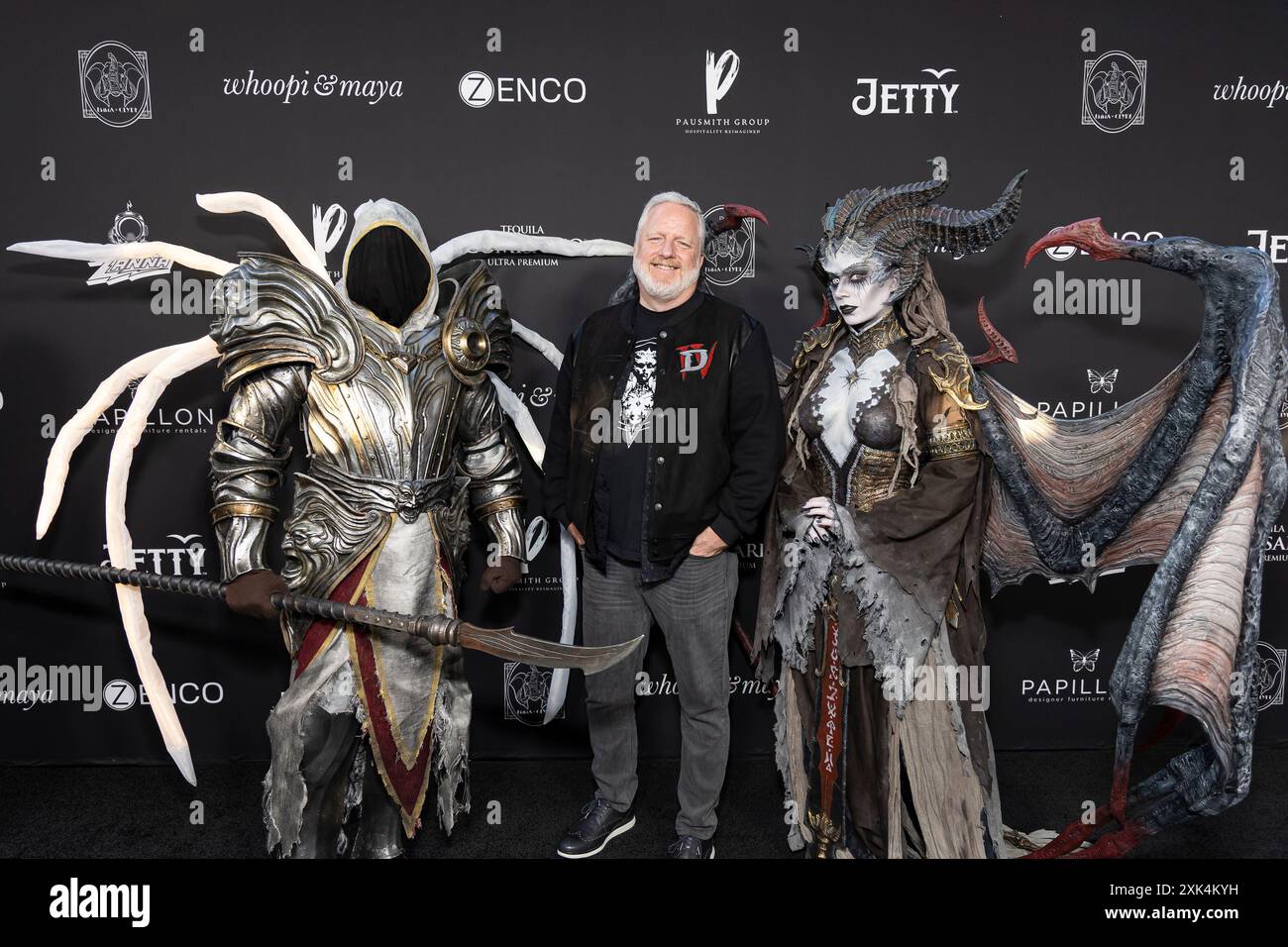 Venice, USA. 20th July, 2024. Inarius, Rod Ferguson and Lilith from ...