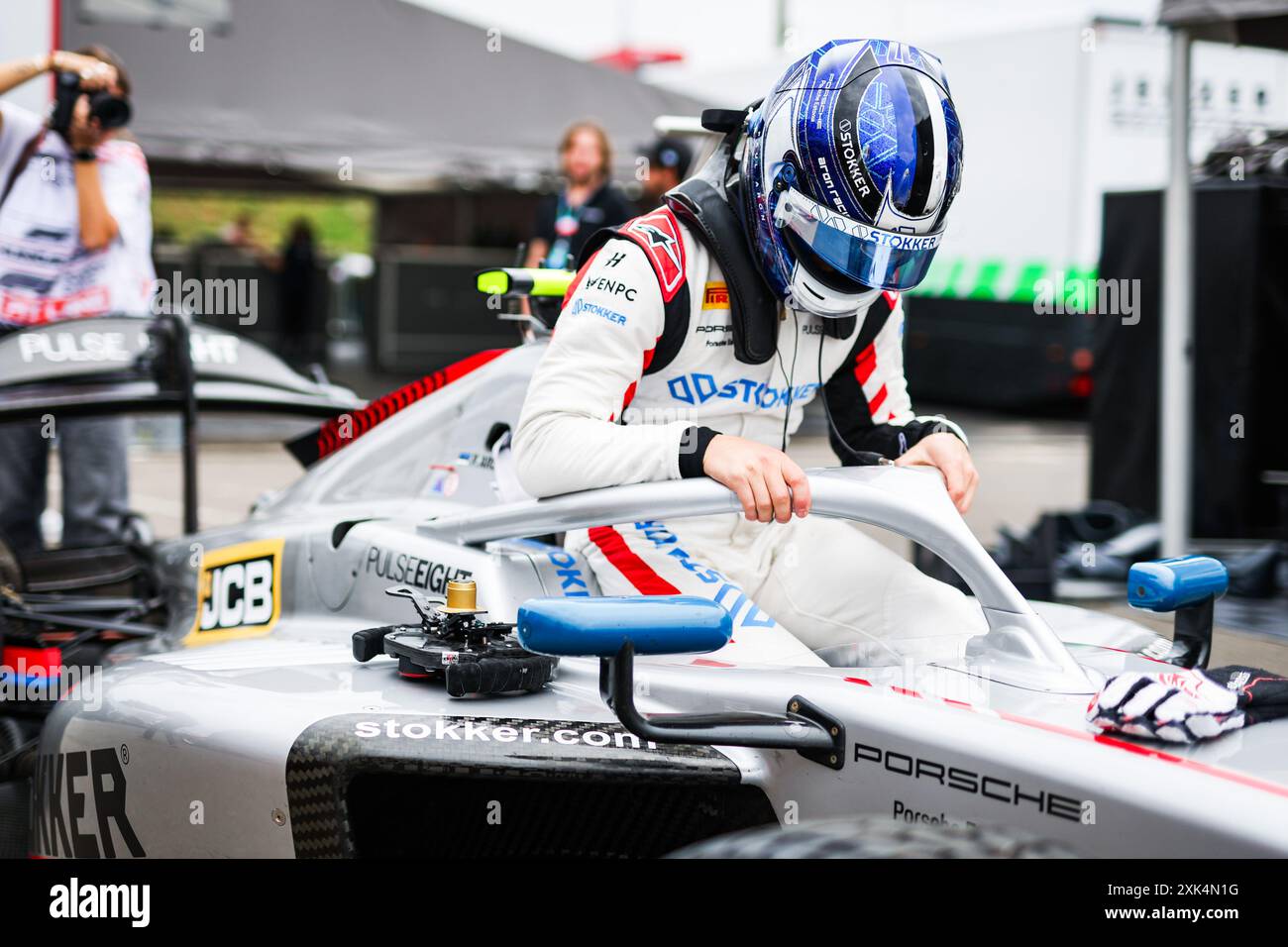 ARON Paul (est), Hitech Pulse-Eigt, Dallara F2 2024, portrait during ...