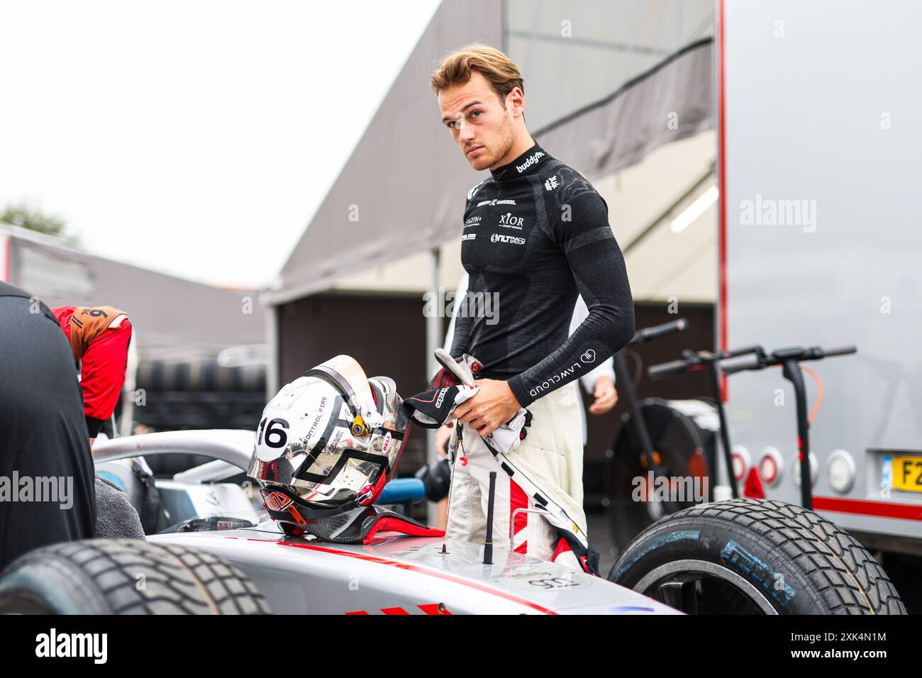 CORDEEL Amaury (bel), Hitech Pulse-Eight, Dallara F2 2024, portrait ...