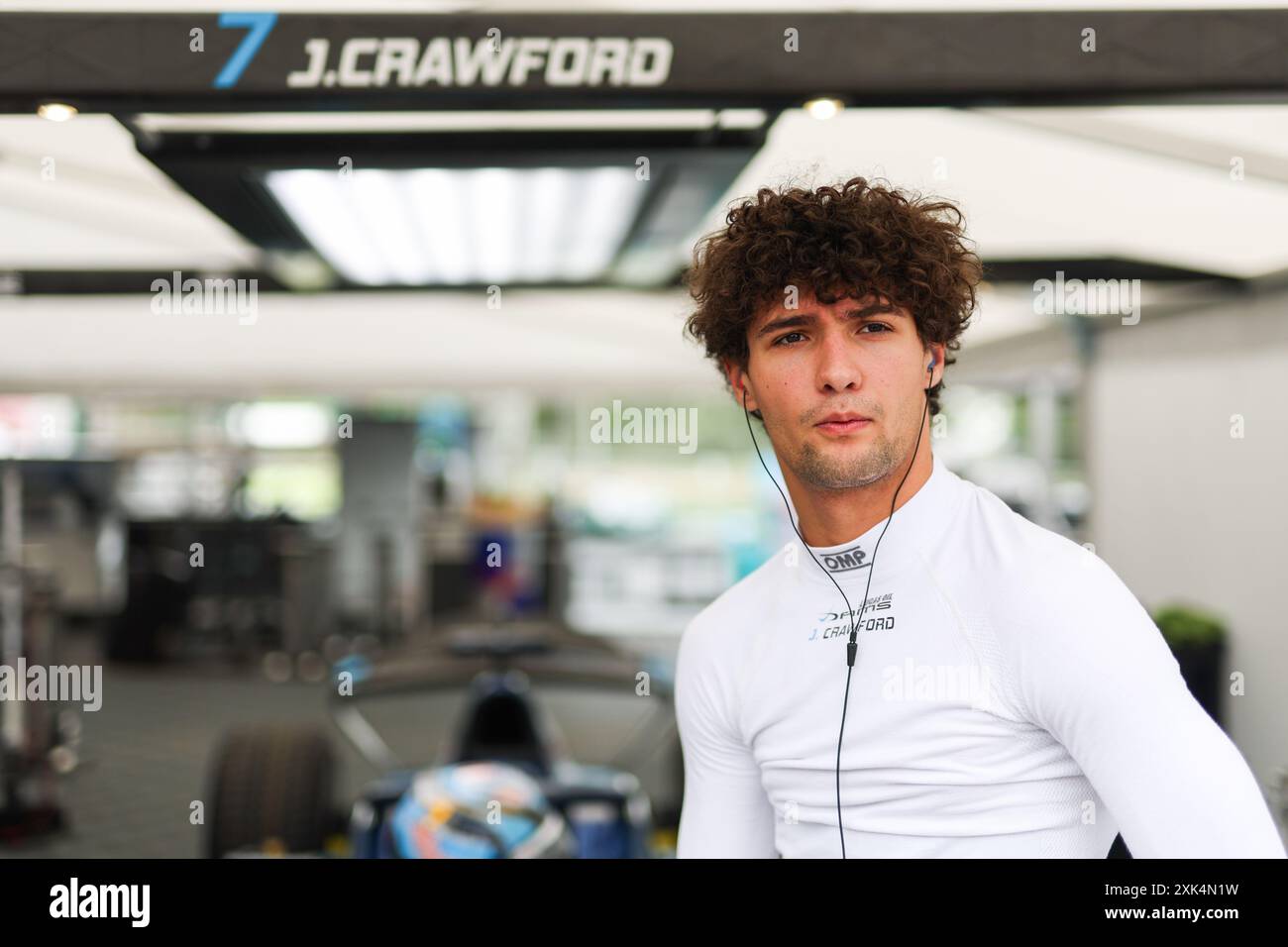 CRAWFORD Jak (usa), DAMS Lucas Oil, Dallara F2 2024, portrait during ...