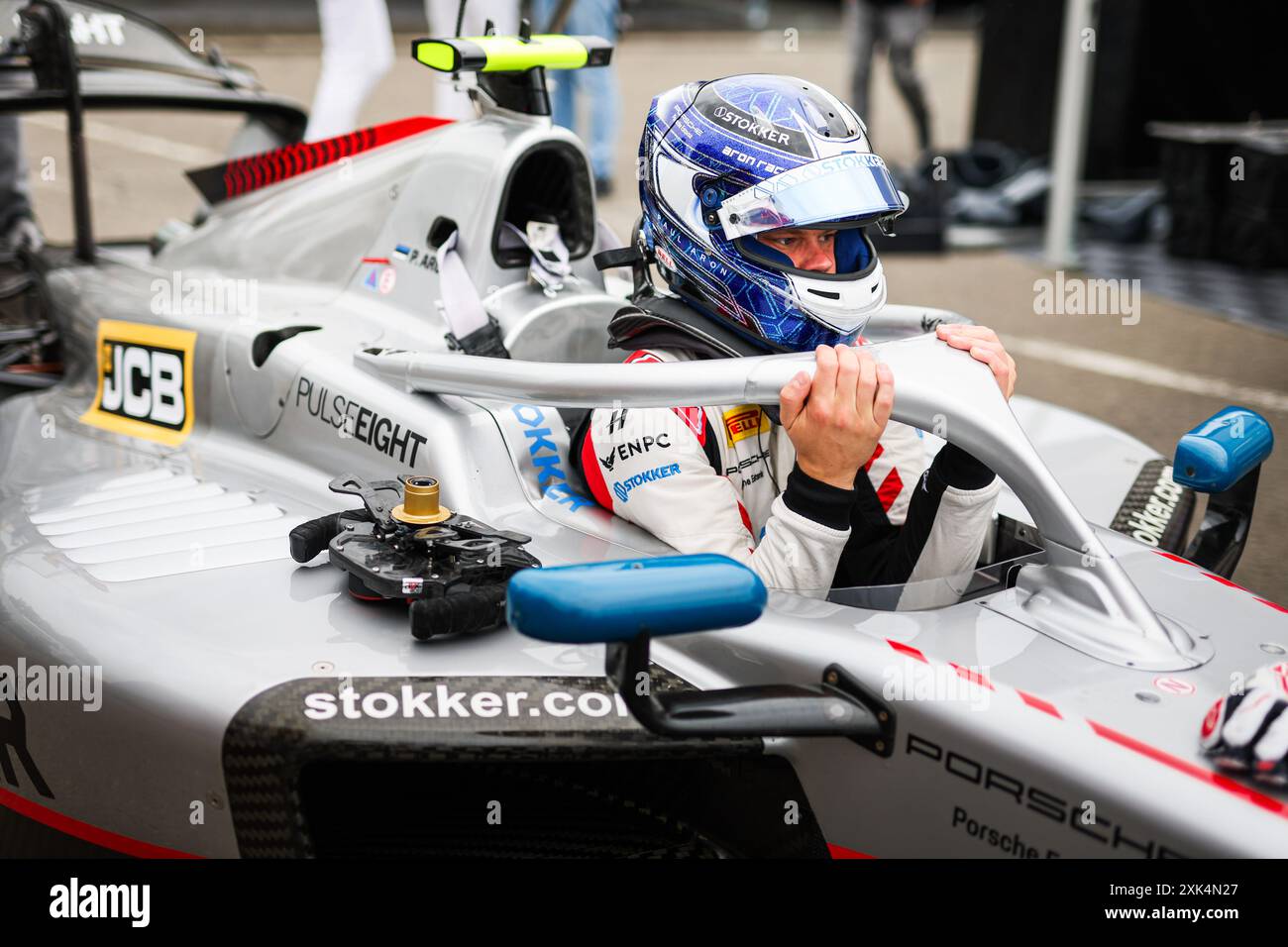 ARON Paul (est), Hitech Pulse-Eigt, Dallara F2 2024, portrait during ...