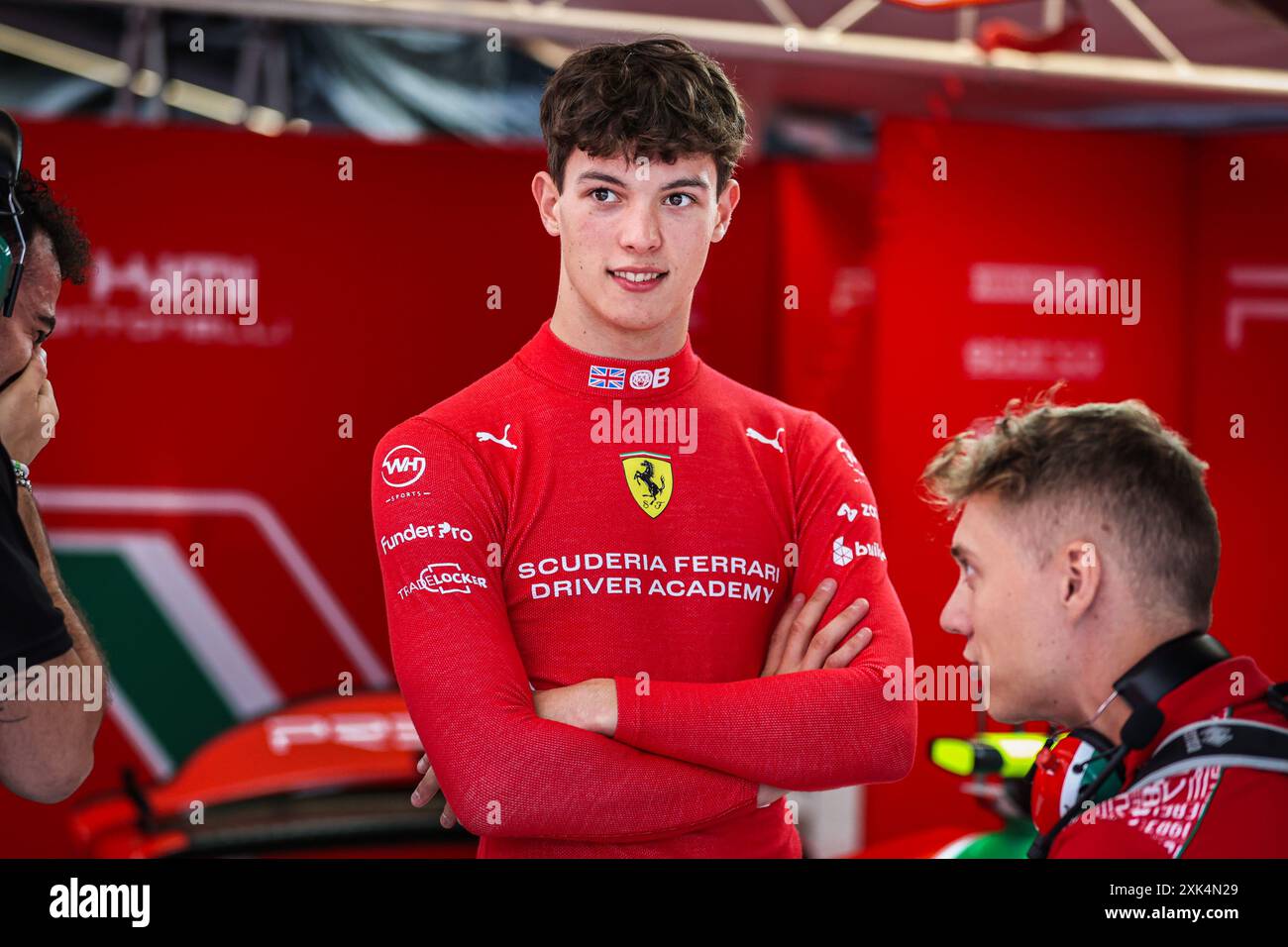 BEARMAN Oliver (gbr), Prema Racing, Dallara F2 2024, portrait during ...