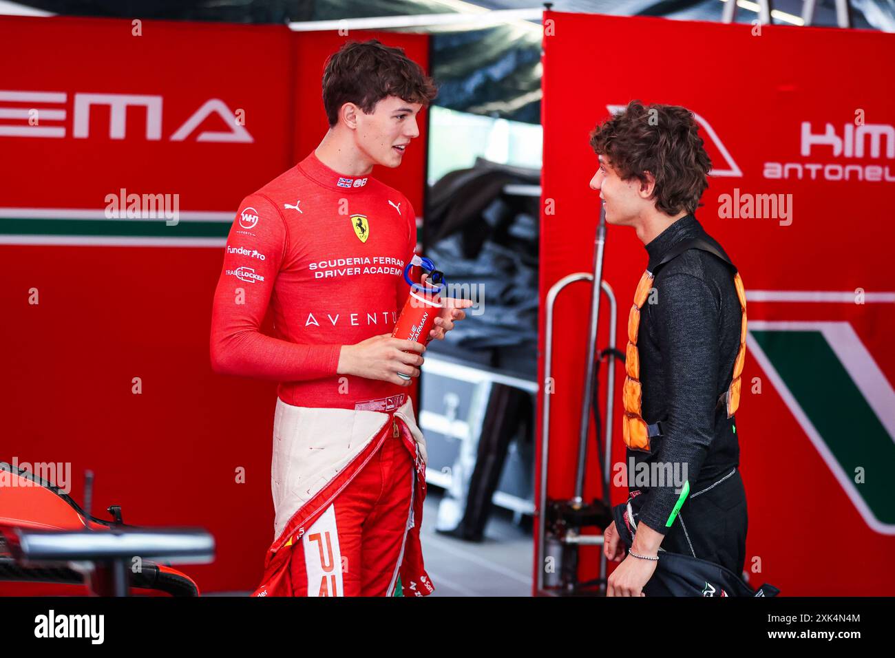 ANTONELLI Andrea Kimi (ita), Prema Racing, Dallara F2 2024, BEARMAN ...