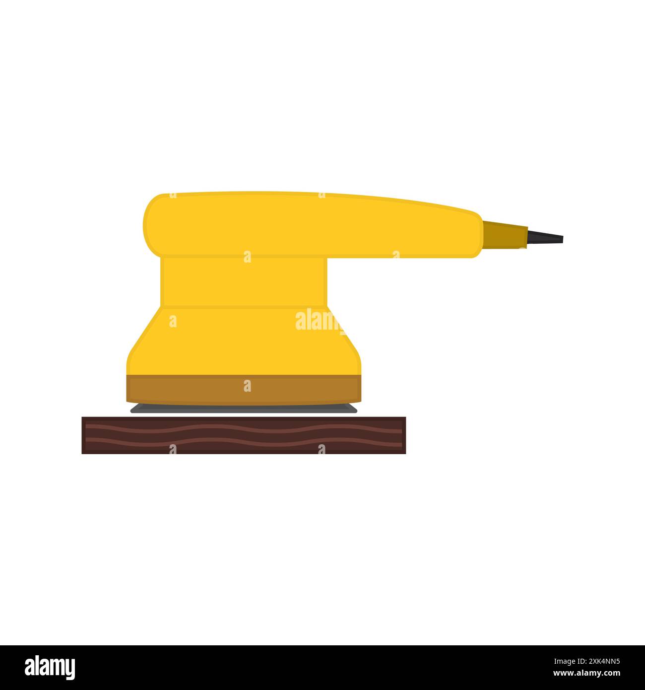 Electric sander icon. For floor and wooden planks sanding sandpaper ...