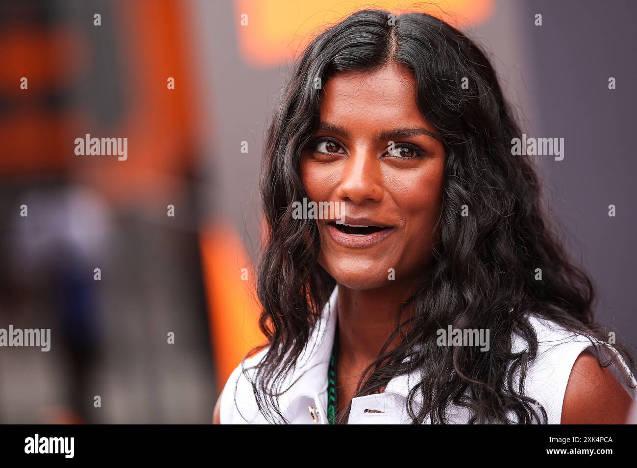 Budapest, Hungary. 21st July, 2024. SIMONE Ashley actress portrait ...