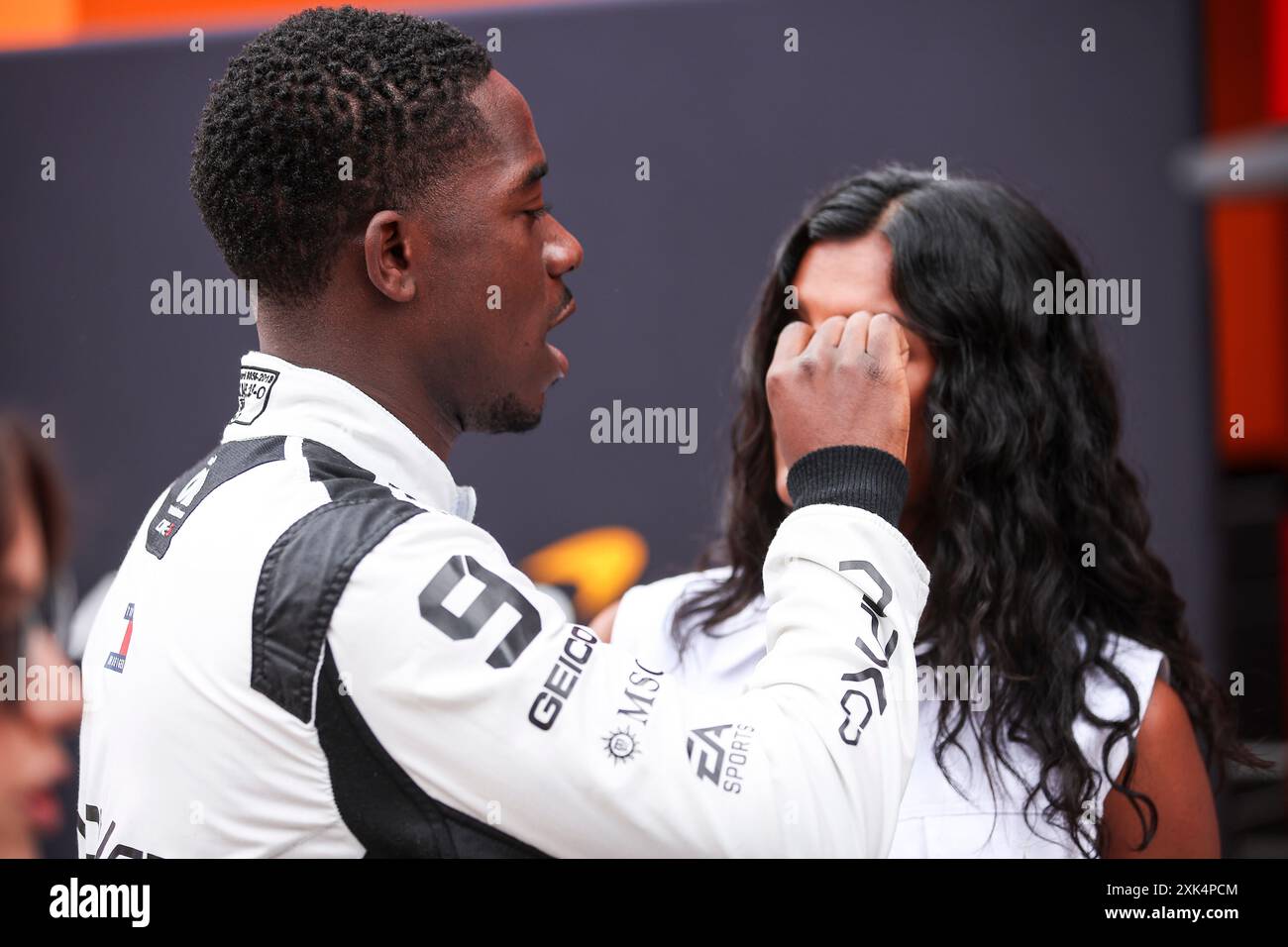 Budapest, Hungary. 21st July, 2024. IDRIS Damson Alade-Bo (GBR), actor ...