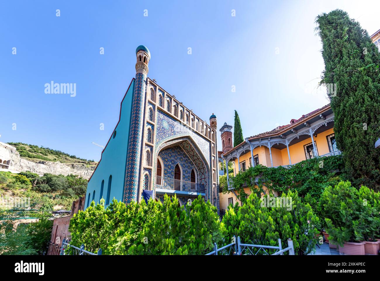 Tbilisi, Georgia - 22 JUNE, 2024: Abanotubani meaning the bath district ...