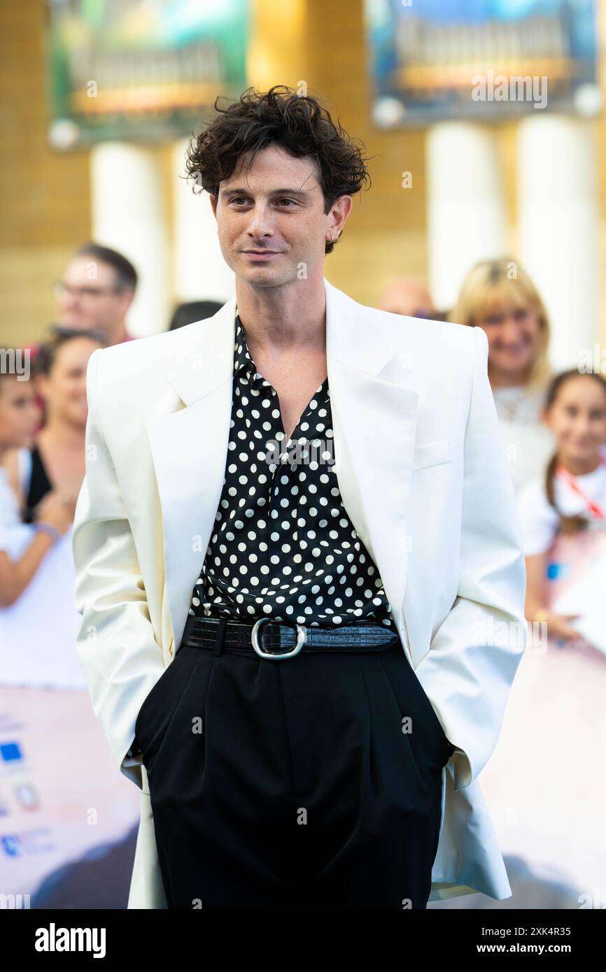 Giffoni Valle Piana, Salerno, Italy. 20th July, 2024. Italian composer ...