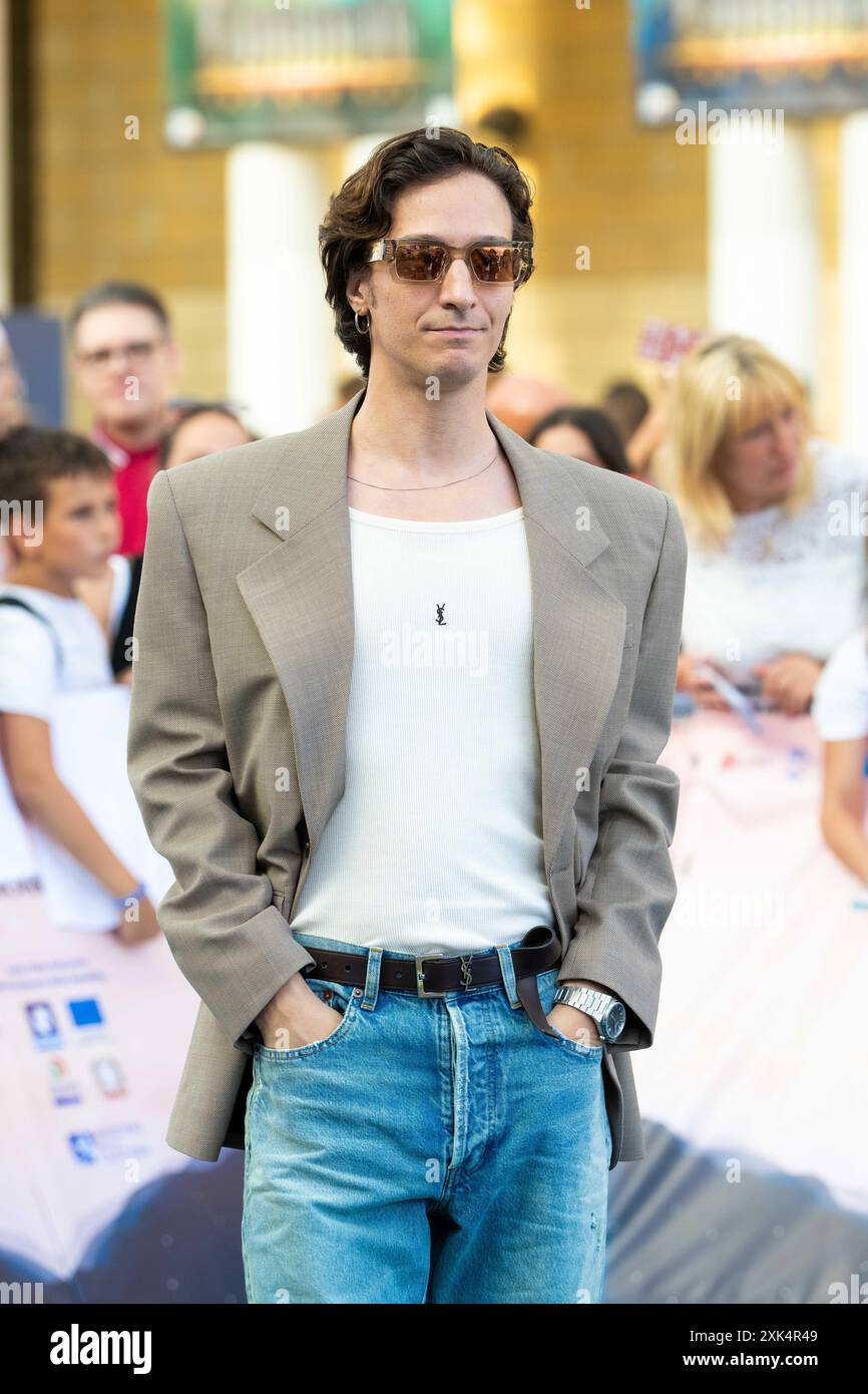 Giffoni Valle Piana, Salerno, Italy. 20th July, 2024. Italian actor ...