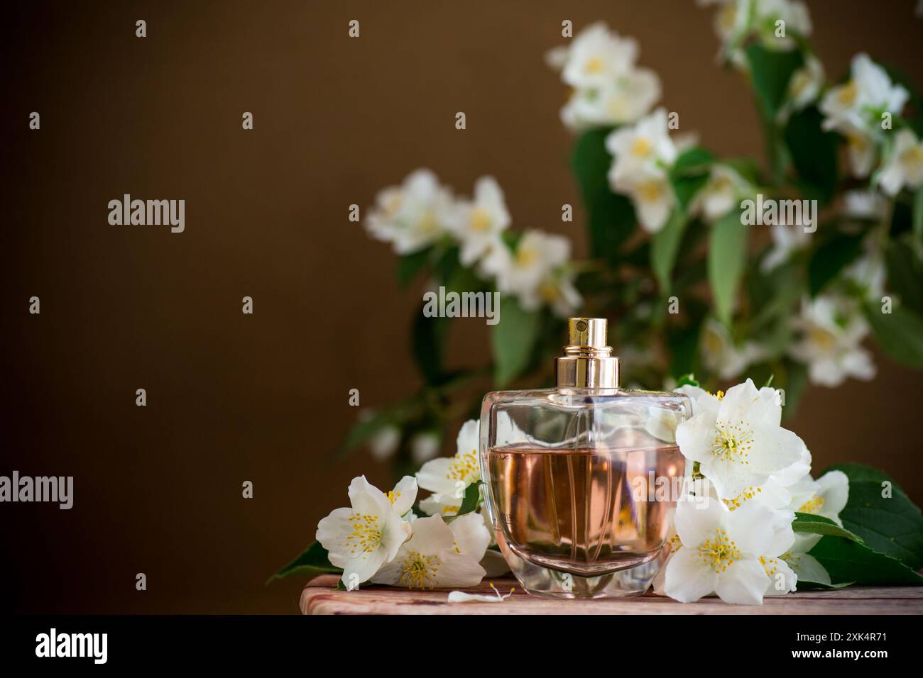 fragrant jasmine flowers and perfume Stock Photo - Alamy