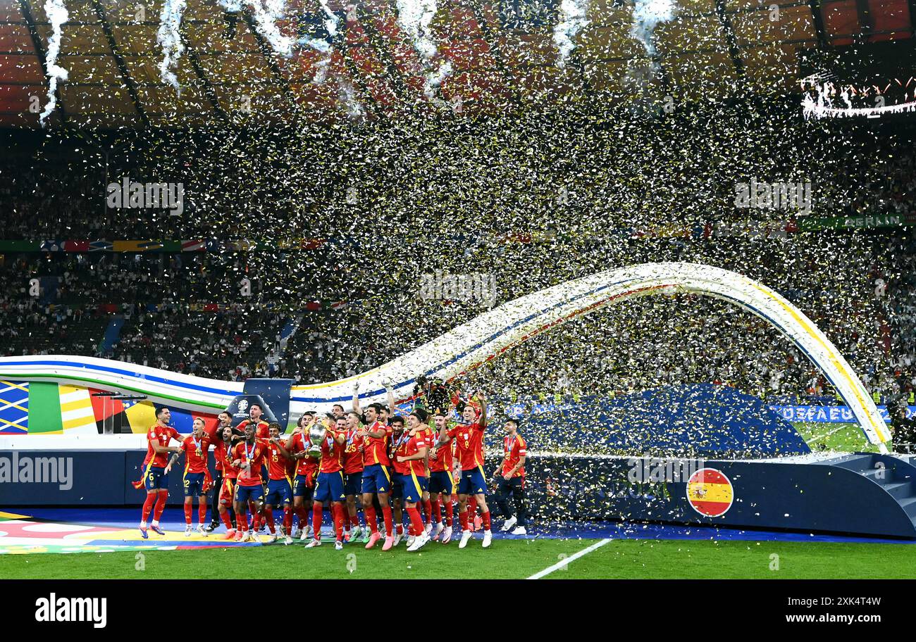 Fussball, Europameisterschaft, EURO 2024, Finale, Olympiastadion Berlin ...