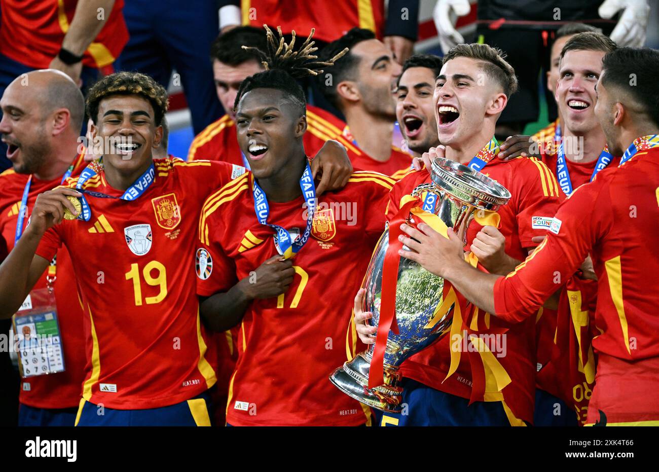 Fussball, Europameisterschaft, EURO 2024, Finale, Olympiastadion Berlin ...