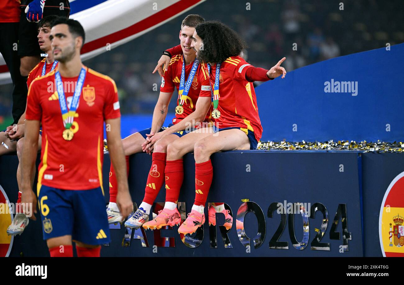 Fussball, Europameisterschaft, EURO 2024, Finale, Olympiastadion Berlin ...